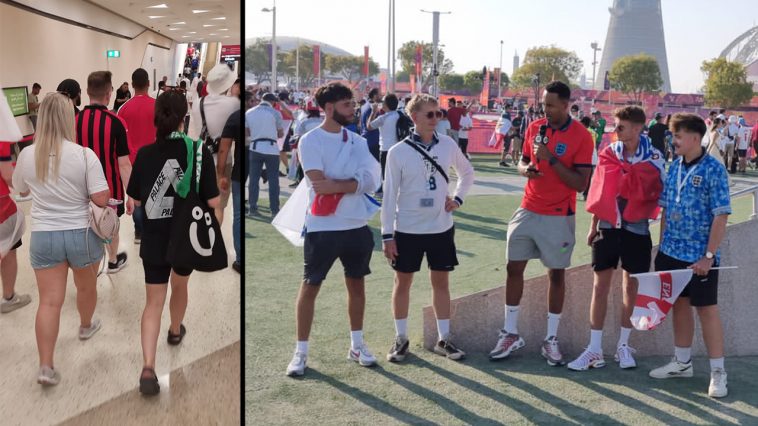 Así se visten los turistas en Qatar 2022: uso del pantalón corto