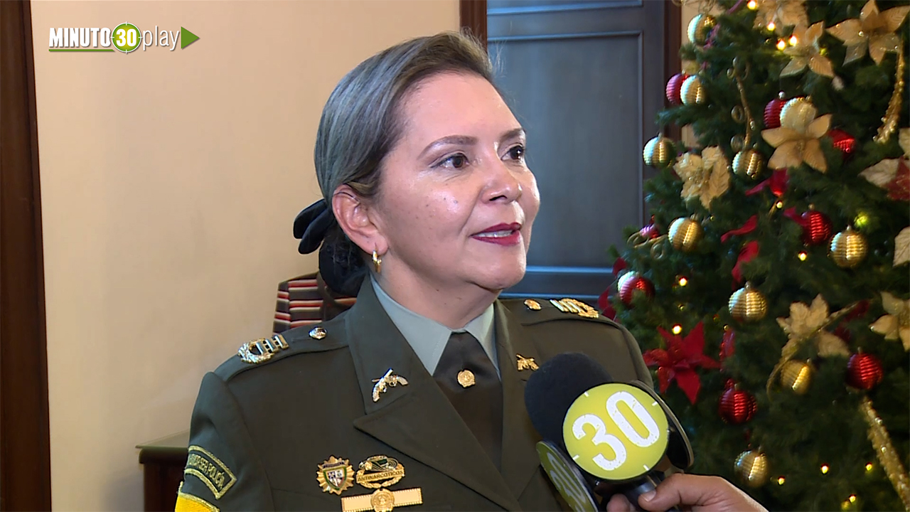 Olga Salazar, la Generala contra el crimen en Colombia