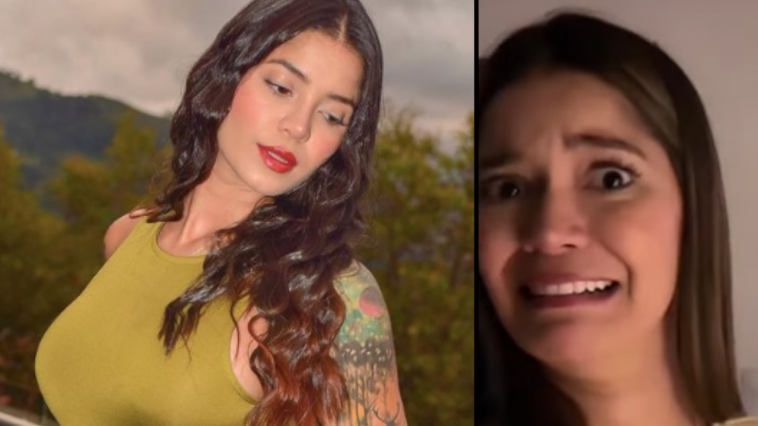 Jenn Muriel causa miedo en redes por "Papá Noél terrorifico"