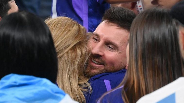 [Video] El abrazo de Messi con su mamá