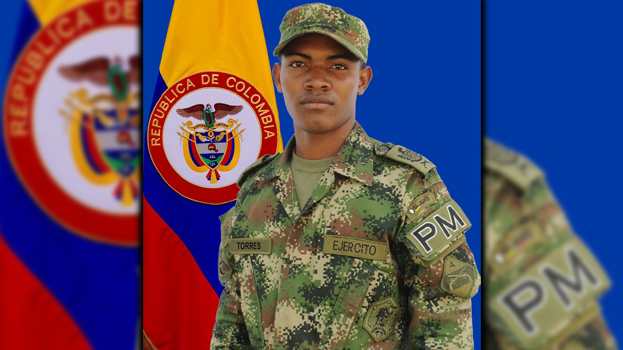 Este es el soldado muerto en Santa Elena