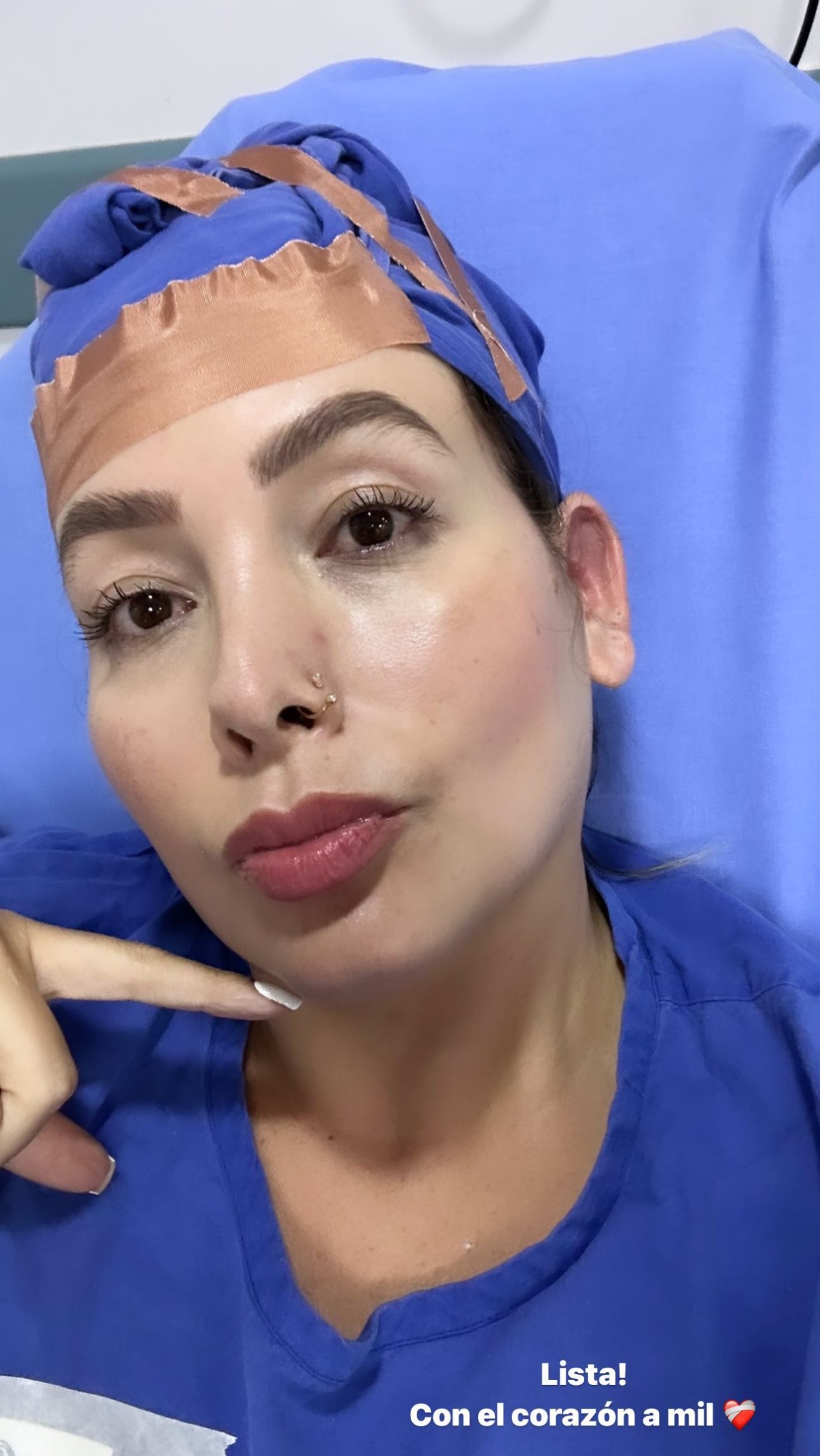 [VIDEO] Katerin Peláez entró a cirugía tras infección en una de sus orejas