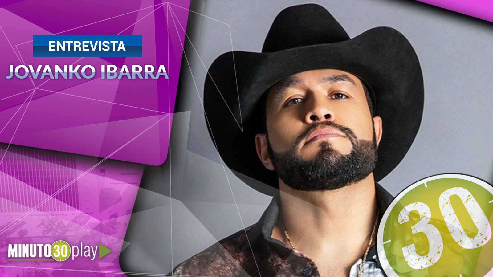 [VIDEO] El mexicano Jovanko Ibarra está en Colombia con su canción ‘Si me llega la hora’ | Minuto30