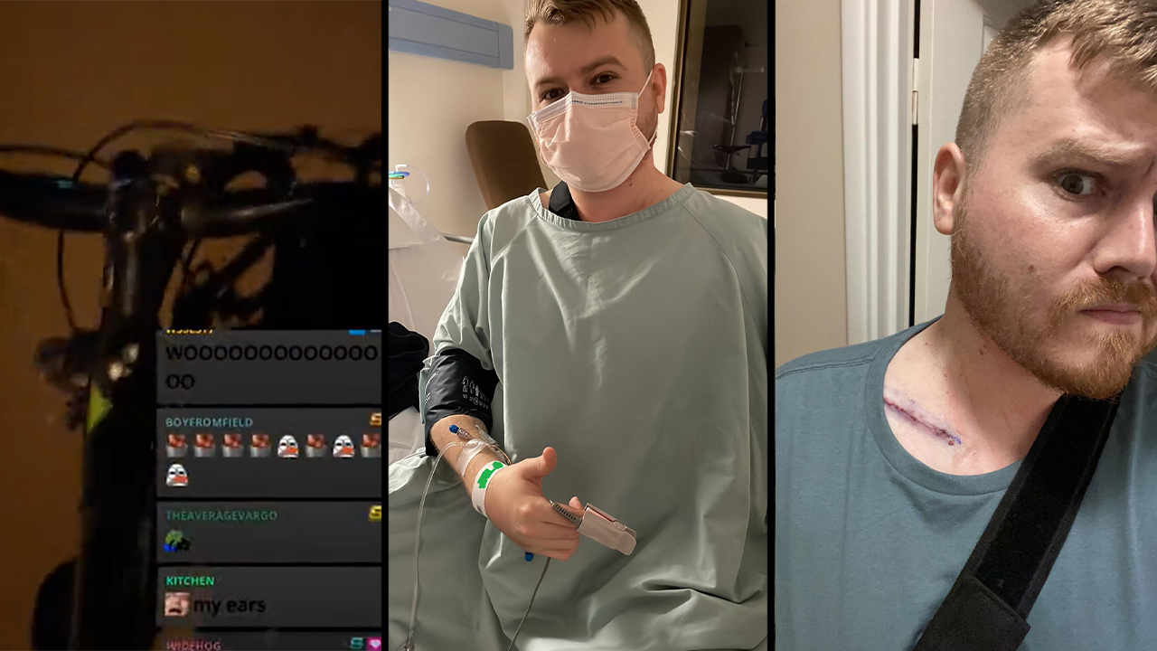 [VIDEO] "¡Juepucha se mató!" Streamer sufre accidente en bicicleta ...