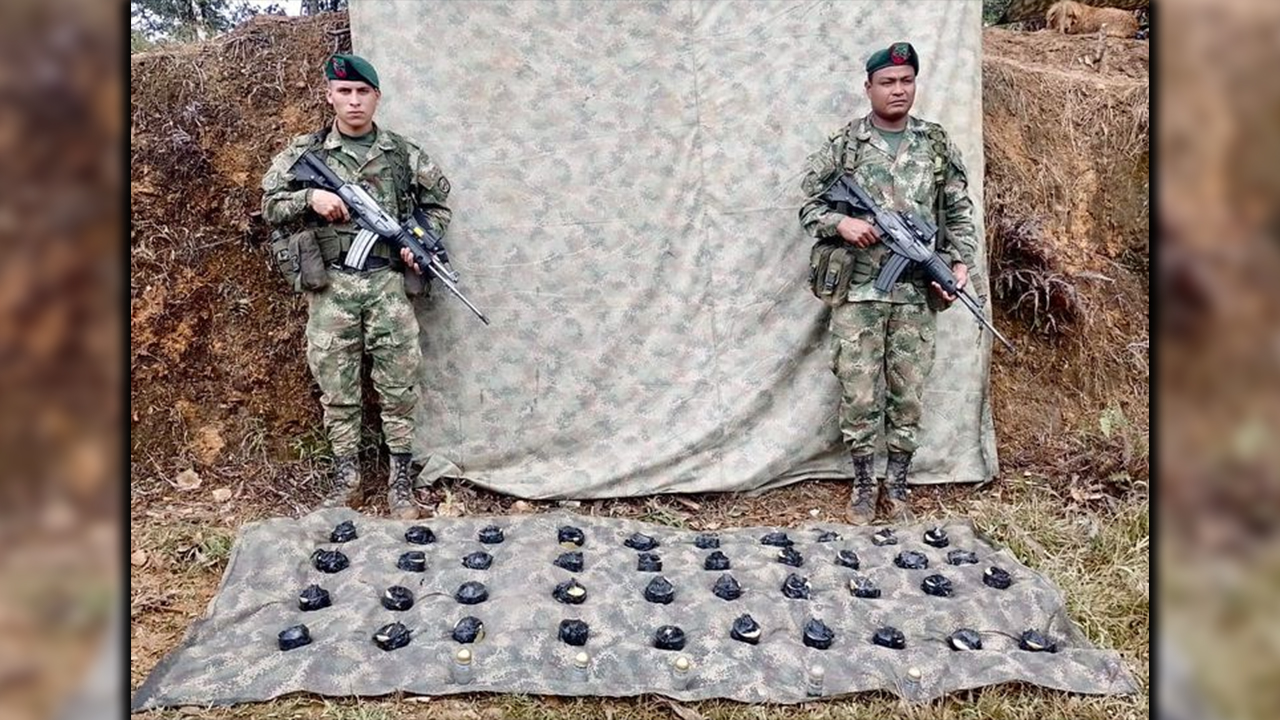 Las disidencias de las Farc casi ponen un campo de minas masivo en el ... Las disidencias de las Farc casi ponen un campo de minas masivo en el ...