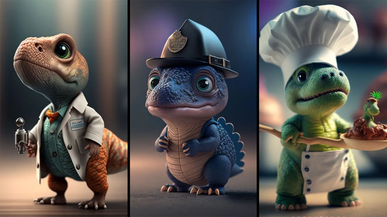 ¿De dónde viene la tendencia de los tiernos dinosaurios y por qué son tan virales?