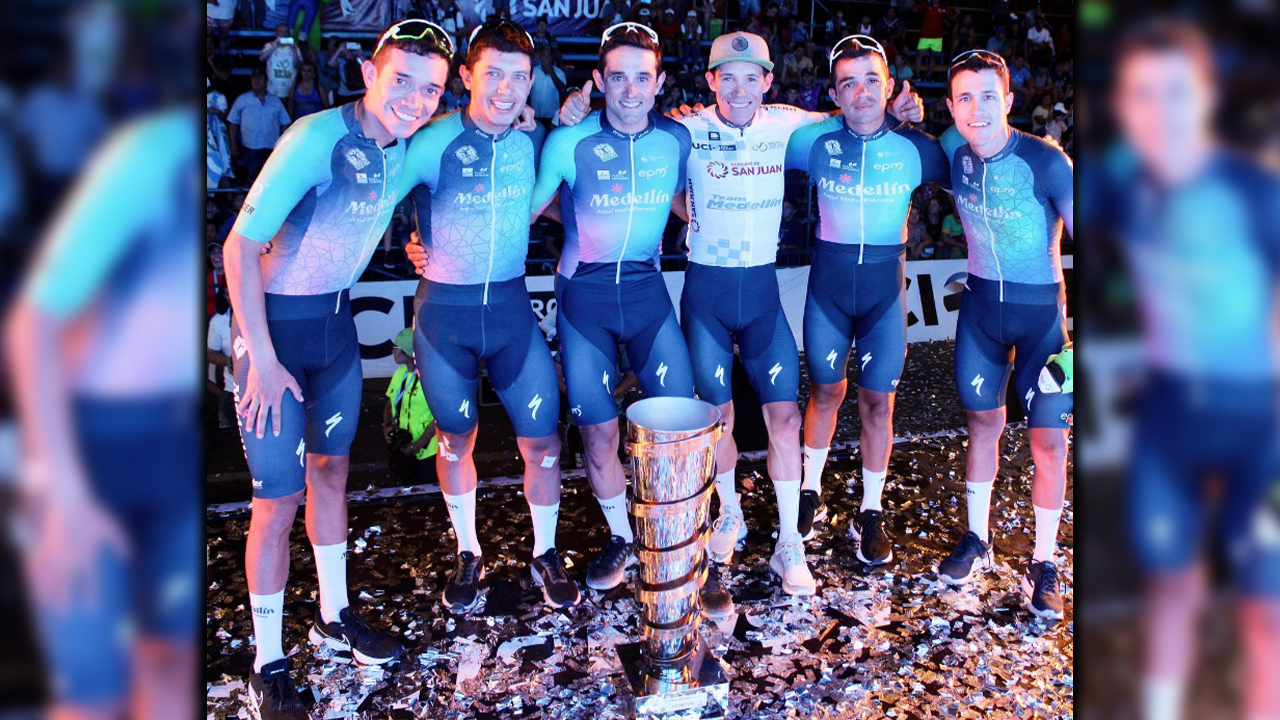 El Ranking UCI América es liderado por el Team Medellín EPM
