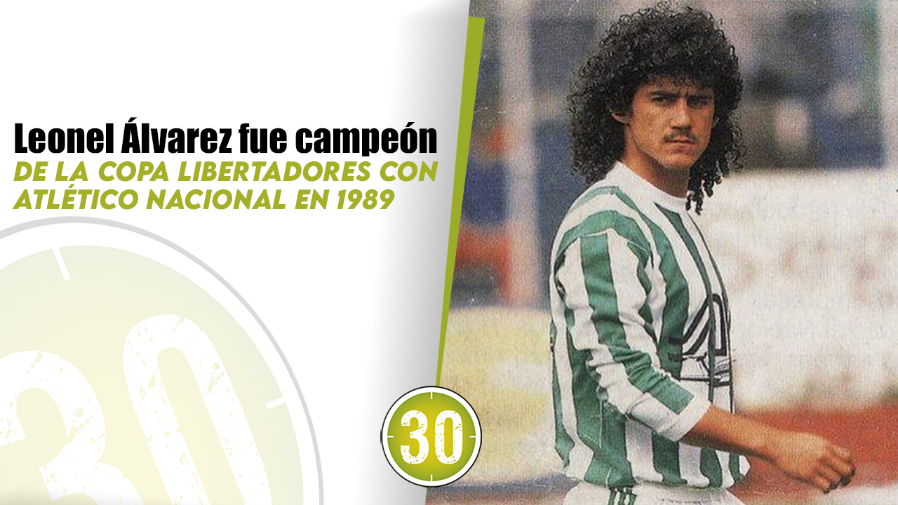 Leonel Álvarez y su mensaje de felicitación a Atlético Nacional por la ...