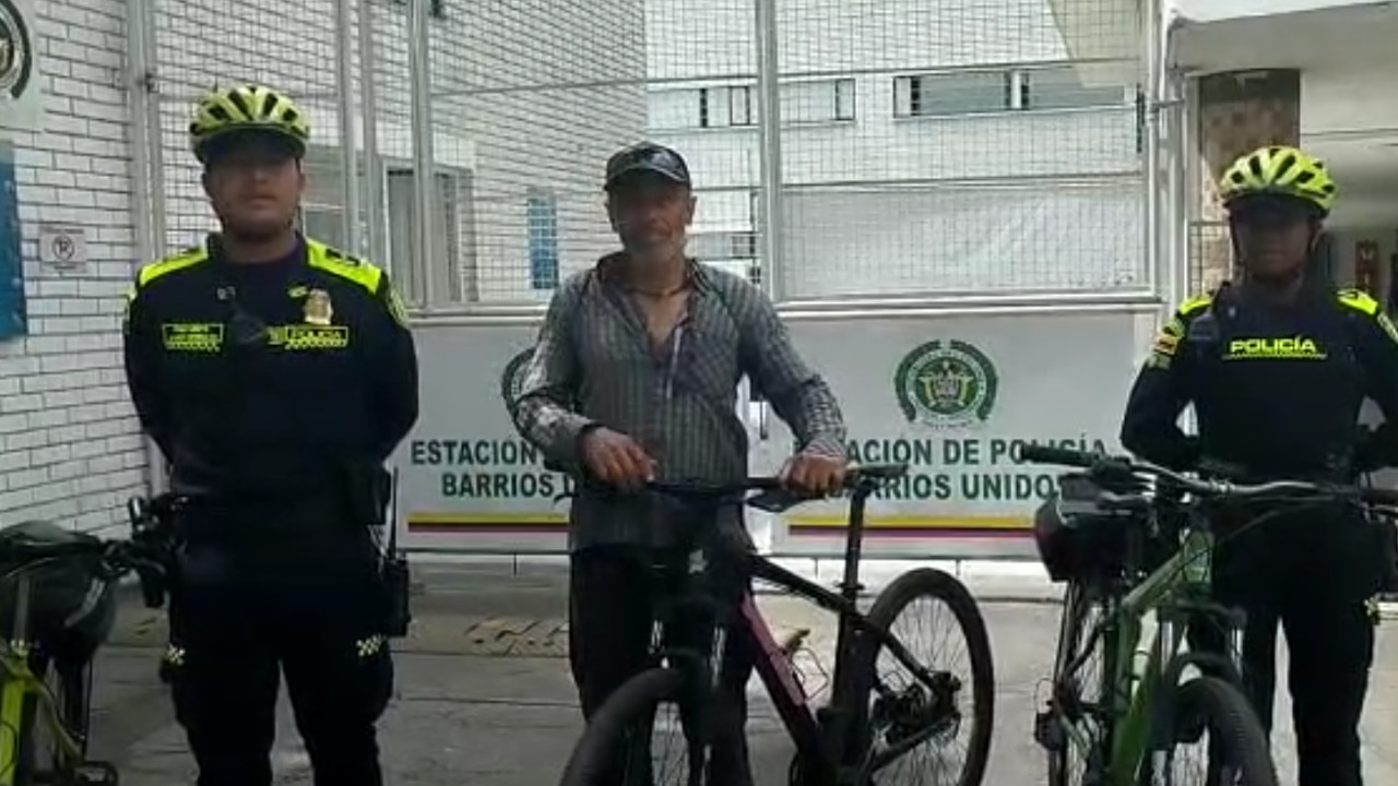 [VIDEO] Policía recupera 90 ciclas que fueron robadas en Bogotá