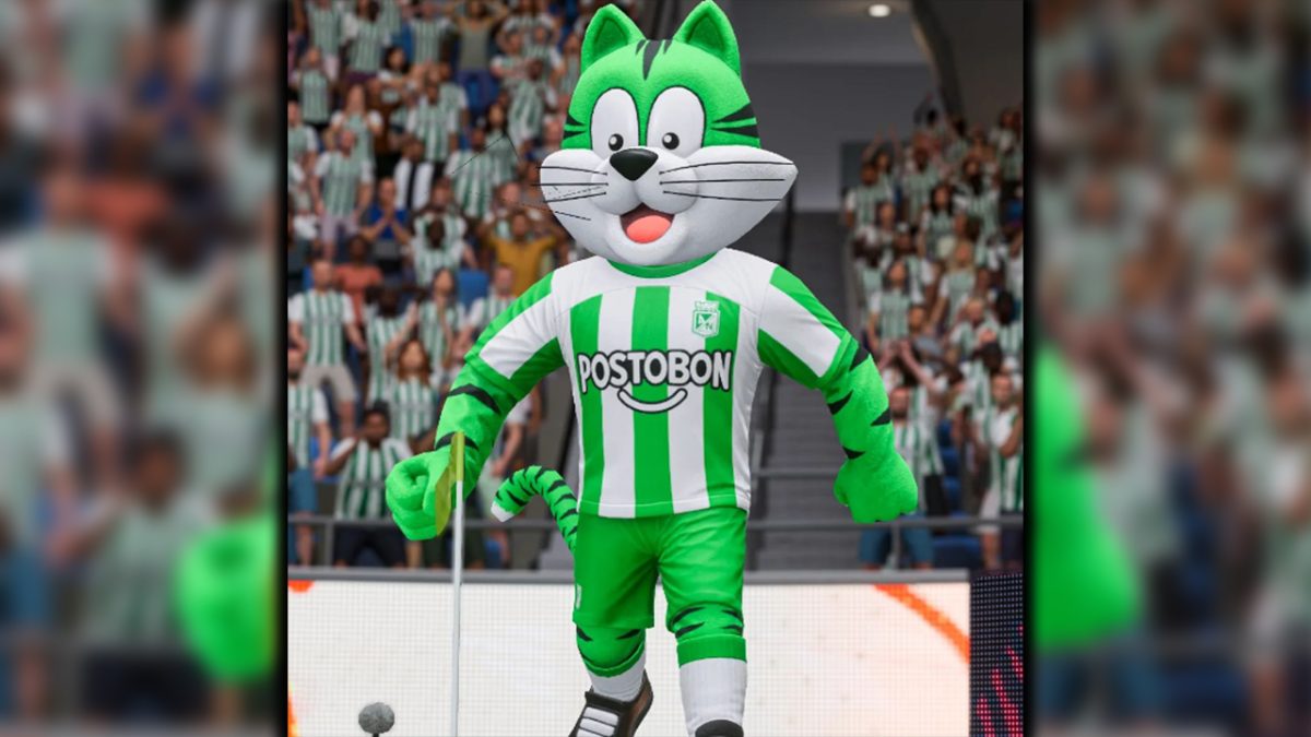 Atlético Nacional: 'Nacho', la mascota de los verdes llegó a FIFA 23