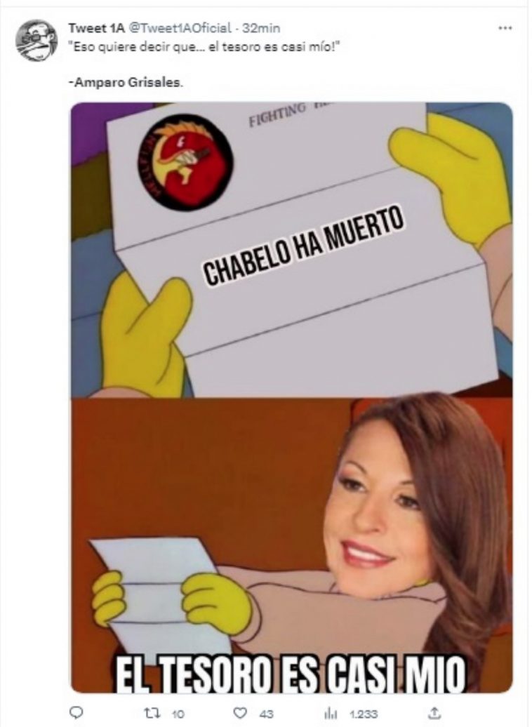 [FOTOS] Memes de Amparo Grisales tras la muerte de Chabelo