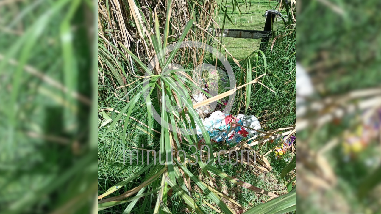 [FOTOS] Encuentran un cadáver envuelto en cobijas en la vía a San Félix |Minuto30