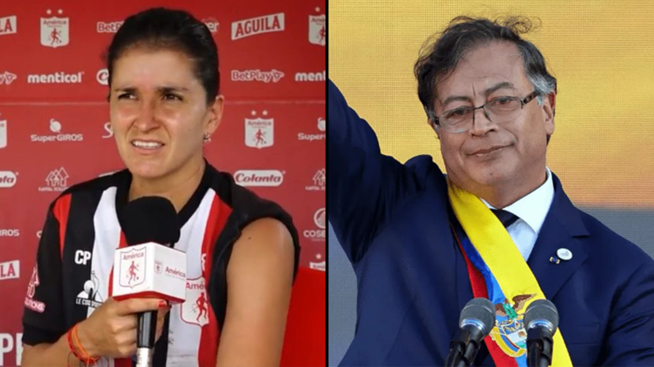 Carolina Pineda y su contundente mensaje a Gustavo Petro por la Liga ...