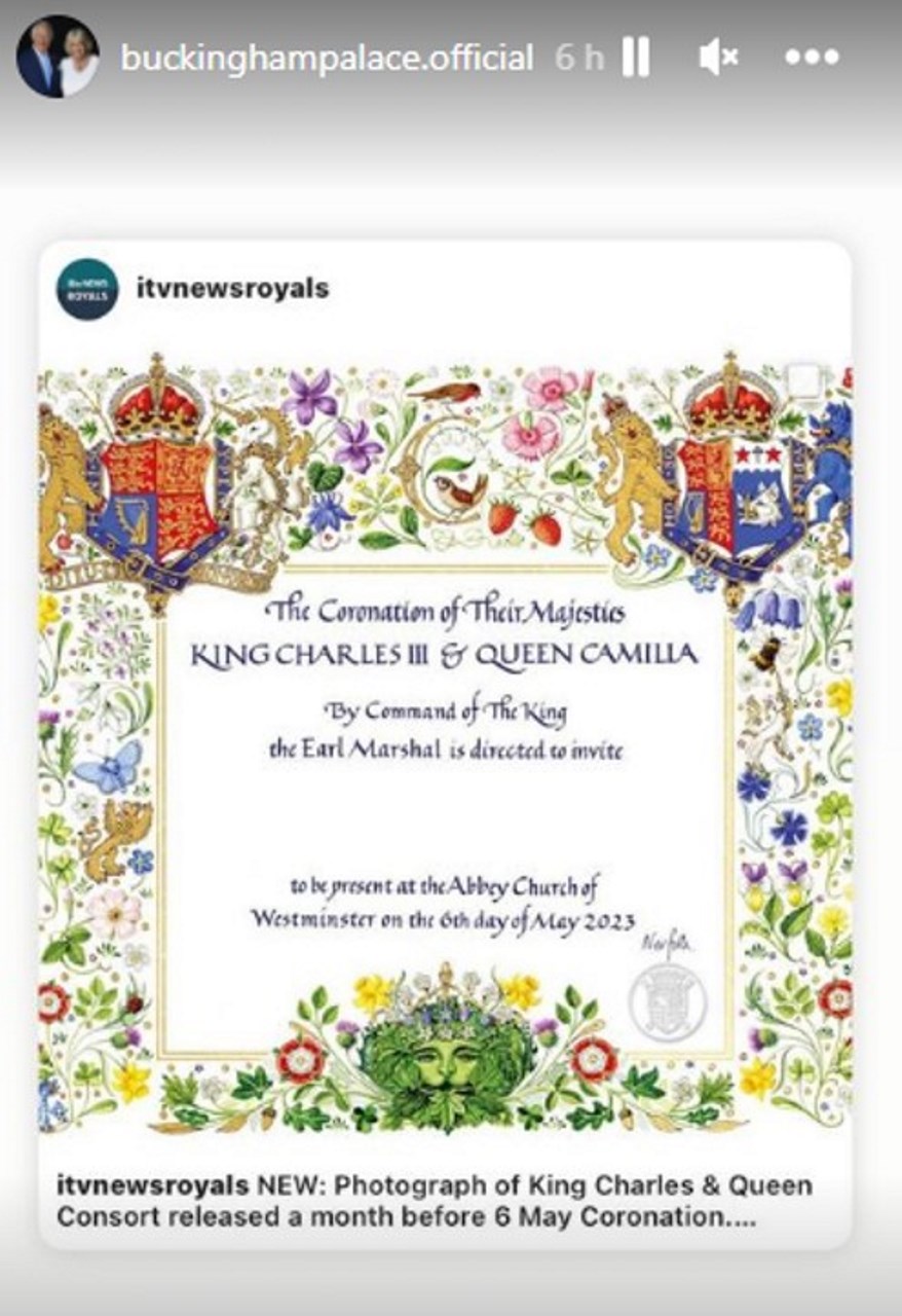 FOTOS: Buckingham difunde un nuevo retrato de los reyes y la invitación ...