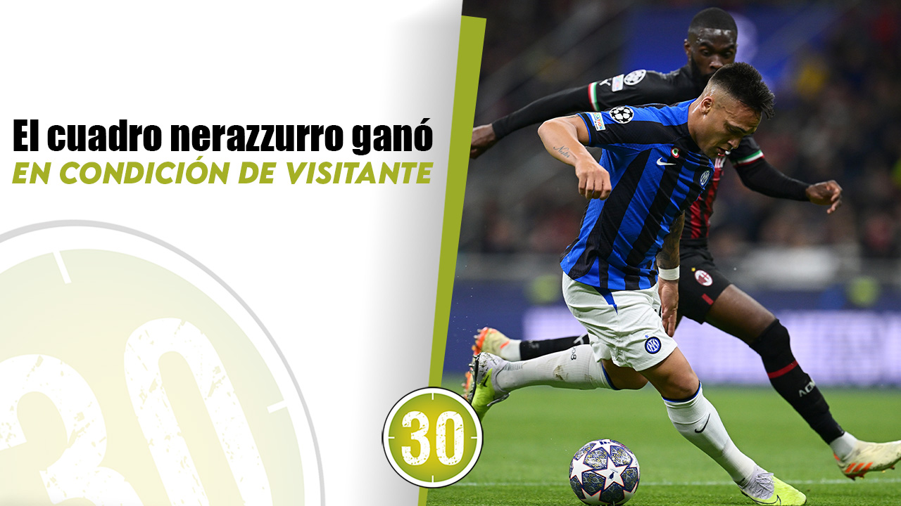 Inter derrotó a Milan en la semifinal de Champions League