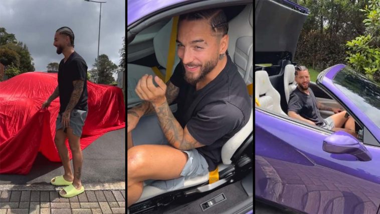 ¡Maluma estrena bebé! El artista estrenó espectacular Ferrari: “A soñar ...