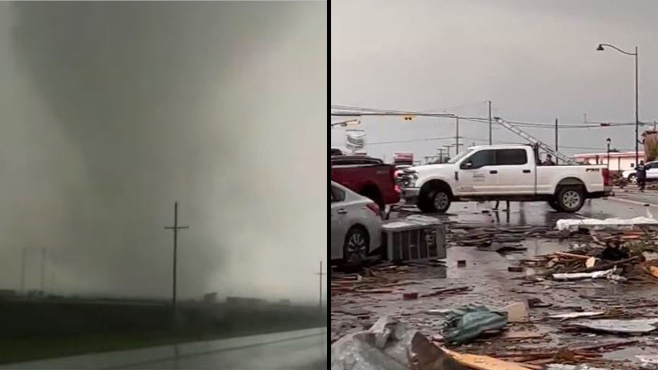 Video. El pasó del tornado por Texas dejó tres personas muertas, más de ...