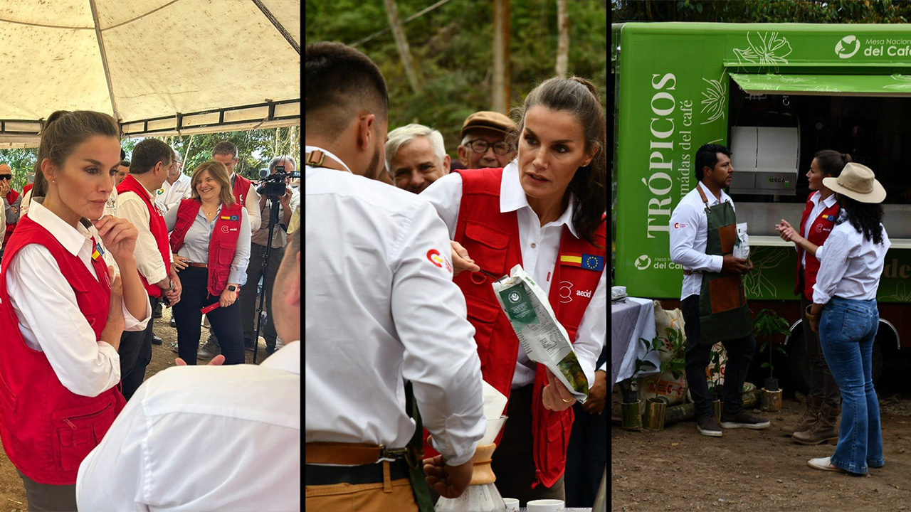 En su visita a Colombia, la consorte Letizia probó el postre ‘brazo de ...