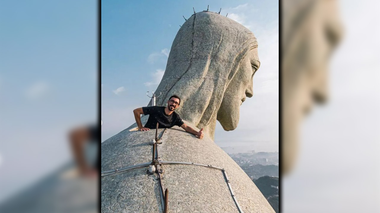 FOTOS: Fotógrafo esperó años para tomar la imagen perfecta del Cristo Redentor y la luna y ¡lo ...