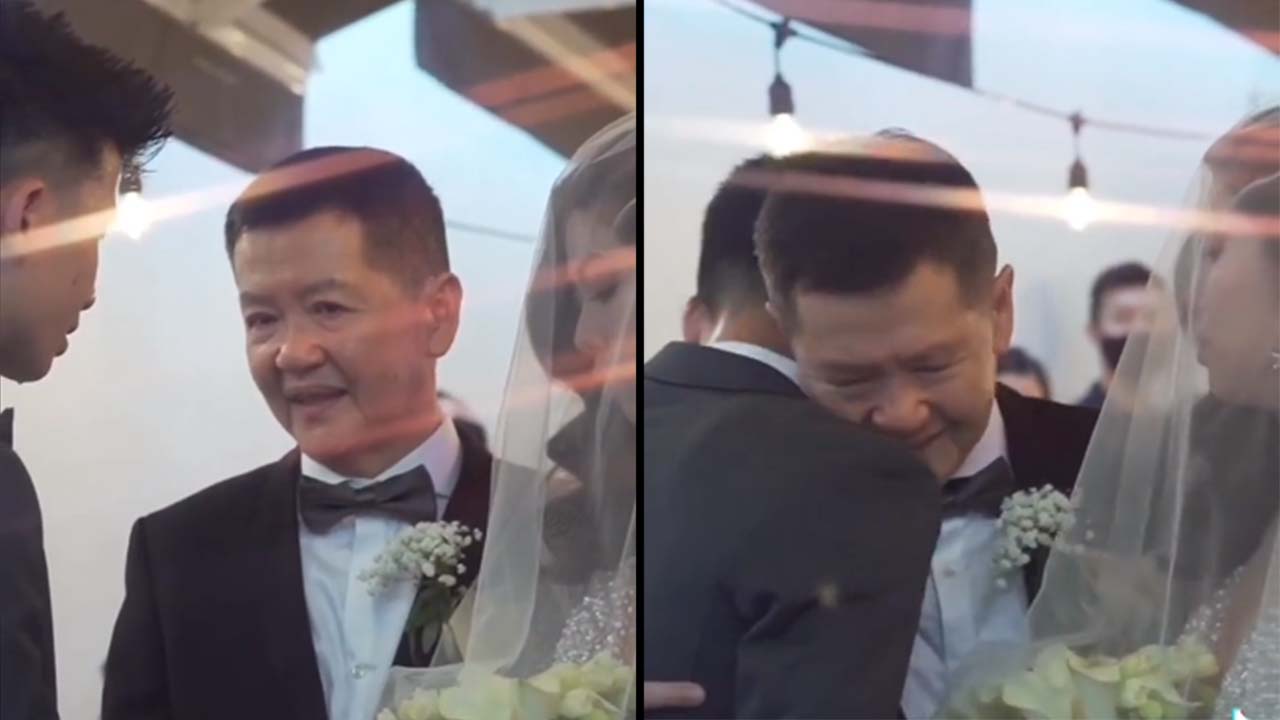 VIDEO. ‘Con el ojo aguado’: Padre le da un ‘fuerte’ mensaje al novio de ...