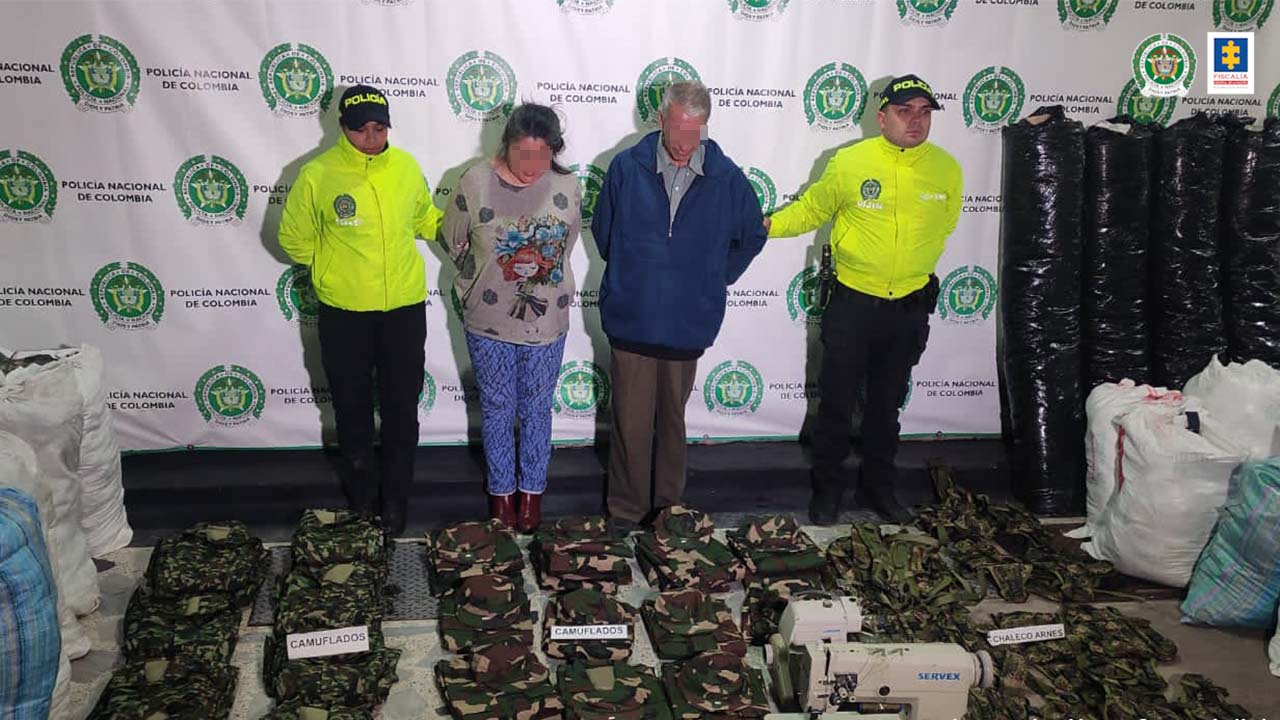 VIDEO: Capturados en centro de confección de uniformes para las ...