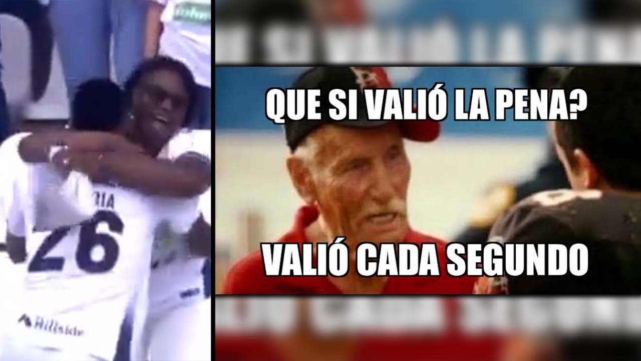 VIDEO. ¡Valió la pena! roja a jugador del Once Caldas por celebrar su primer gol con la mamá