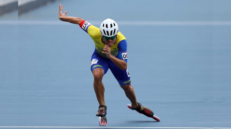 Colombia comienza las pruebas de patinaje de velocidad con dos oros centroamericanos | Minuto30
