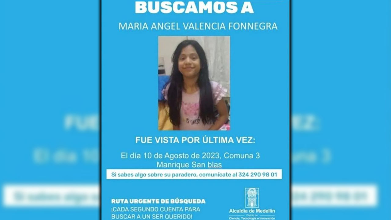 María Teresa Fonnegra Ojeda desapareció en Manrique | Minuto30