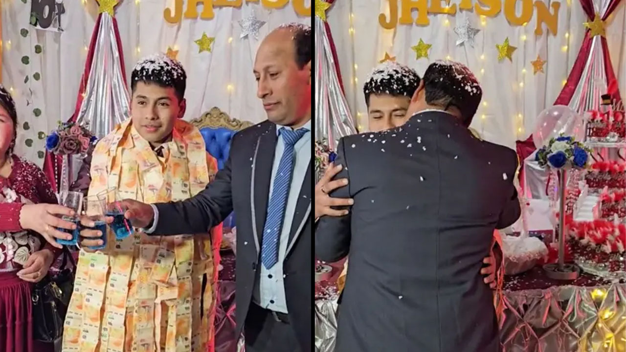 VIDEO. ‘Ni Ricky Ricón’:Un muchacho cumplió los 18 años y sus papás le ...