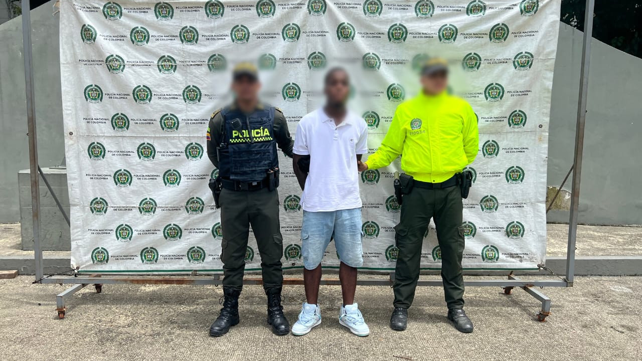 Foto. Alias ‘Mello Kiper' quedó en manos de la 'Ley' por sus crímenes
