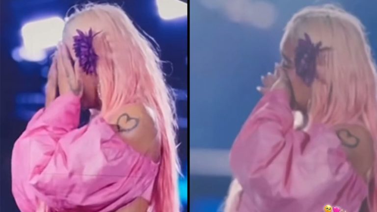 Video. 'Me siento bendecida': Con tremendo llanto Karol G agradeció a ...