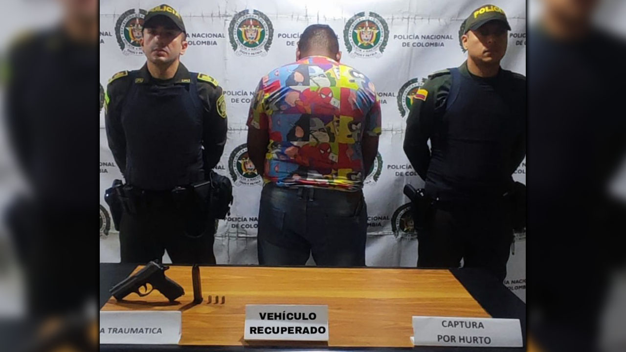 Video Con Las Manos En La Masa Capturado Tras Hurtar Un Vehículo A