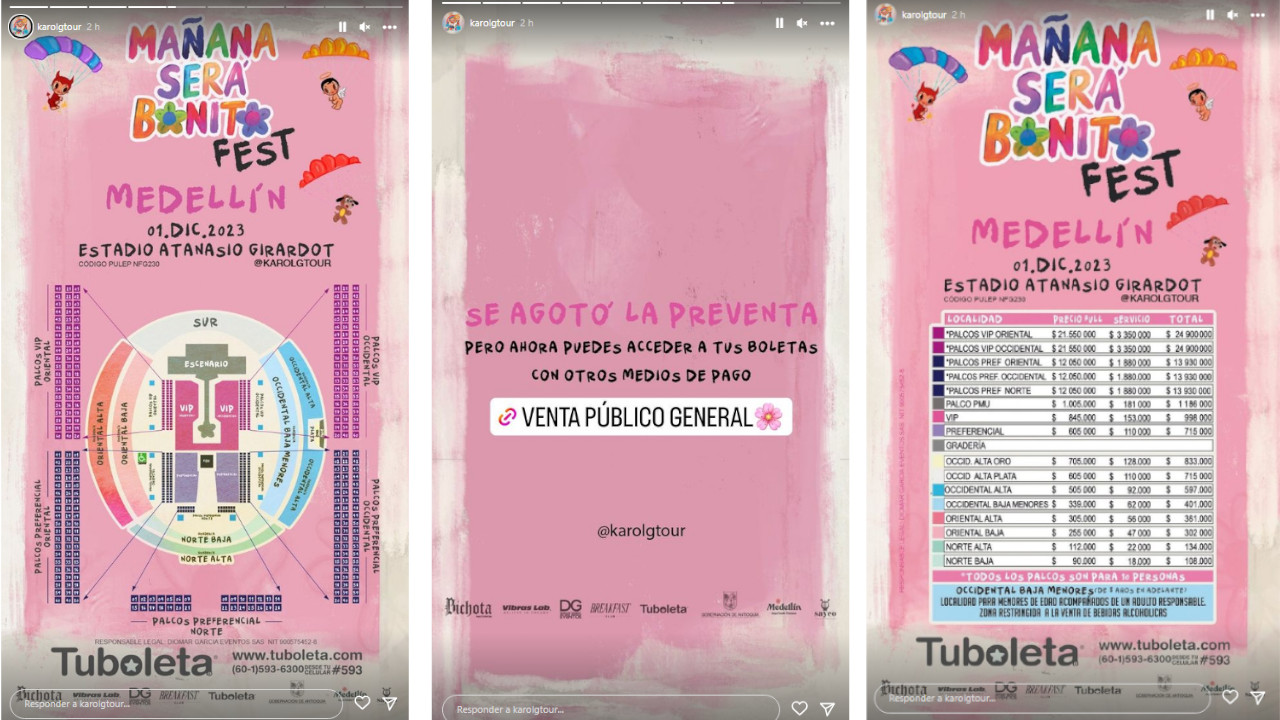 FOTOS. Hay segunda fecha para conciertos de Karol G en Medellín | Minuto30