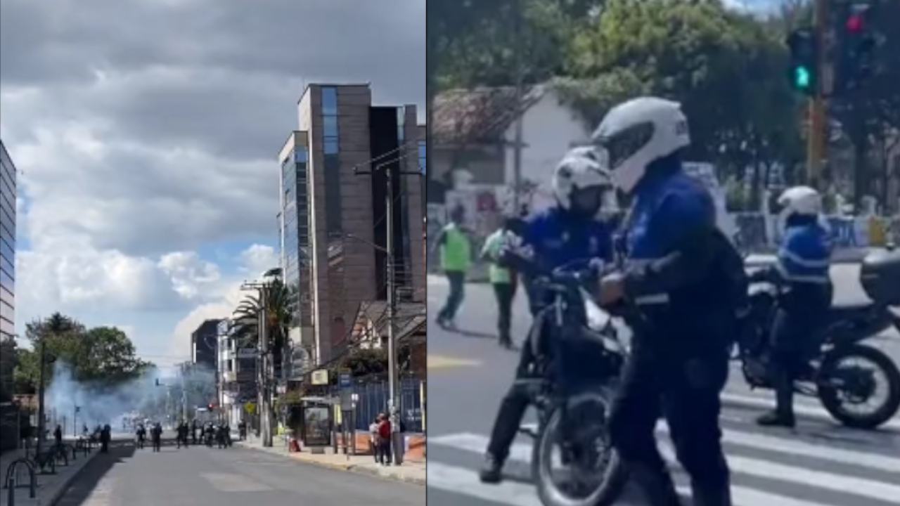 VIDEOS. Manifestaciones y enfrentamientos entre encapuchados y la Undmo ...