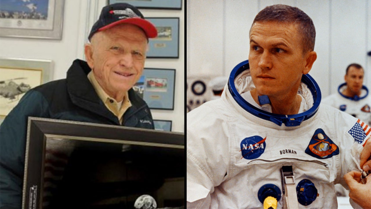 Falleció Frank Borman, comandante de la primera misión que orbitó la Luna | Minuto30