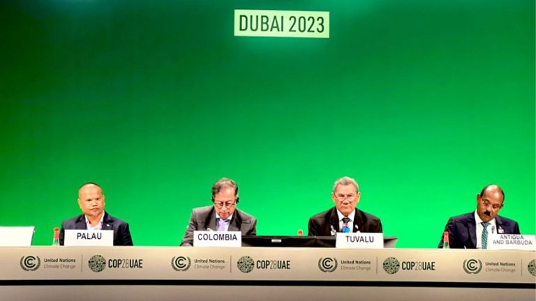 Petro presentó portafolio de inversión por US$34 billones en la COP28 ...