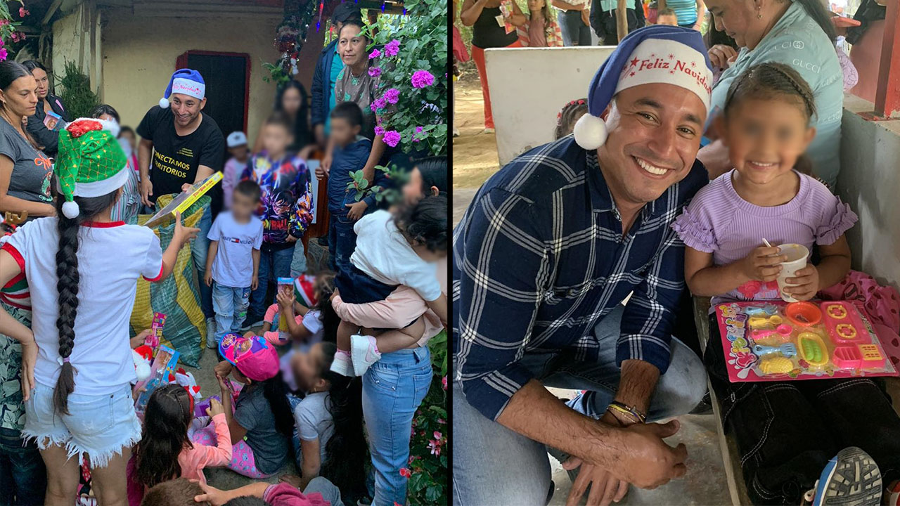 Yuber Molina, alcalde electo de Caicedo, recorre barrios y veredas ...