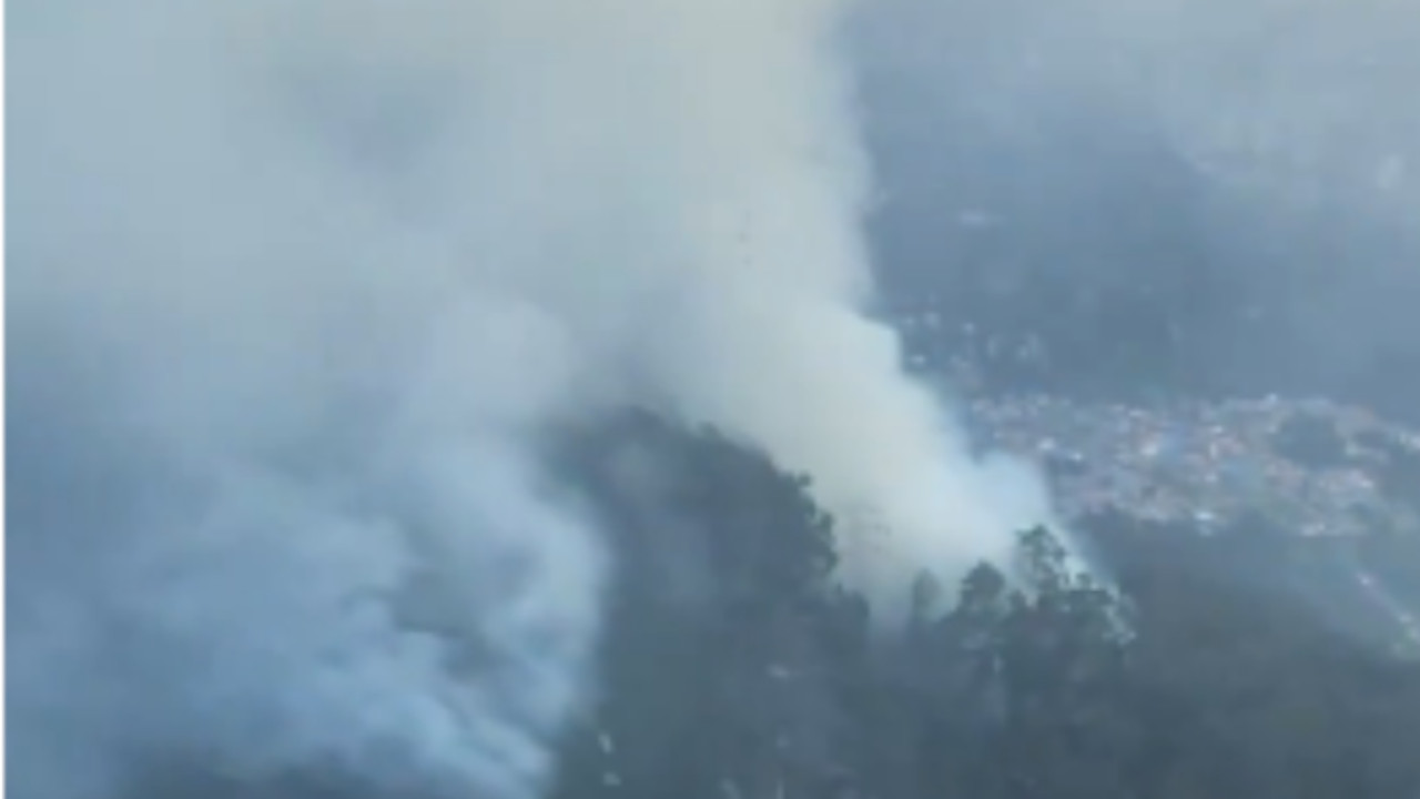 Incendio en los cerros orientales de Bogotá: 200 personas trabajaron ...