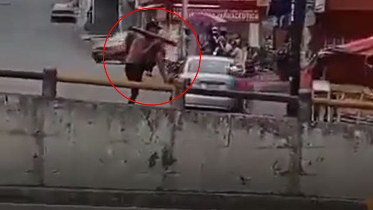 Hombre con bazuca | Minuto30