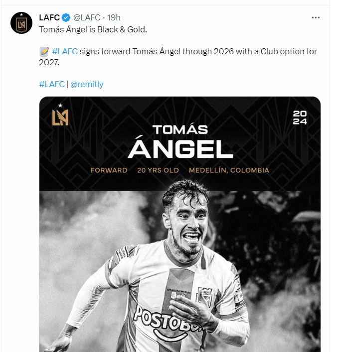 Tomás Ángel ya tiene nuevo equipo y no es en Colombia | Minuto30