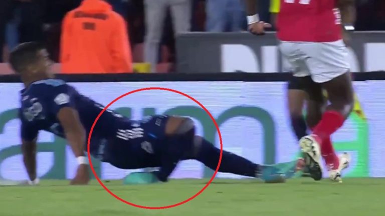 ¡Qué dolor!: Jugador estrella del Junior se fracturó tibia y peroné ...