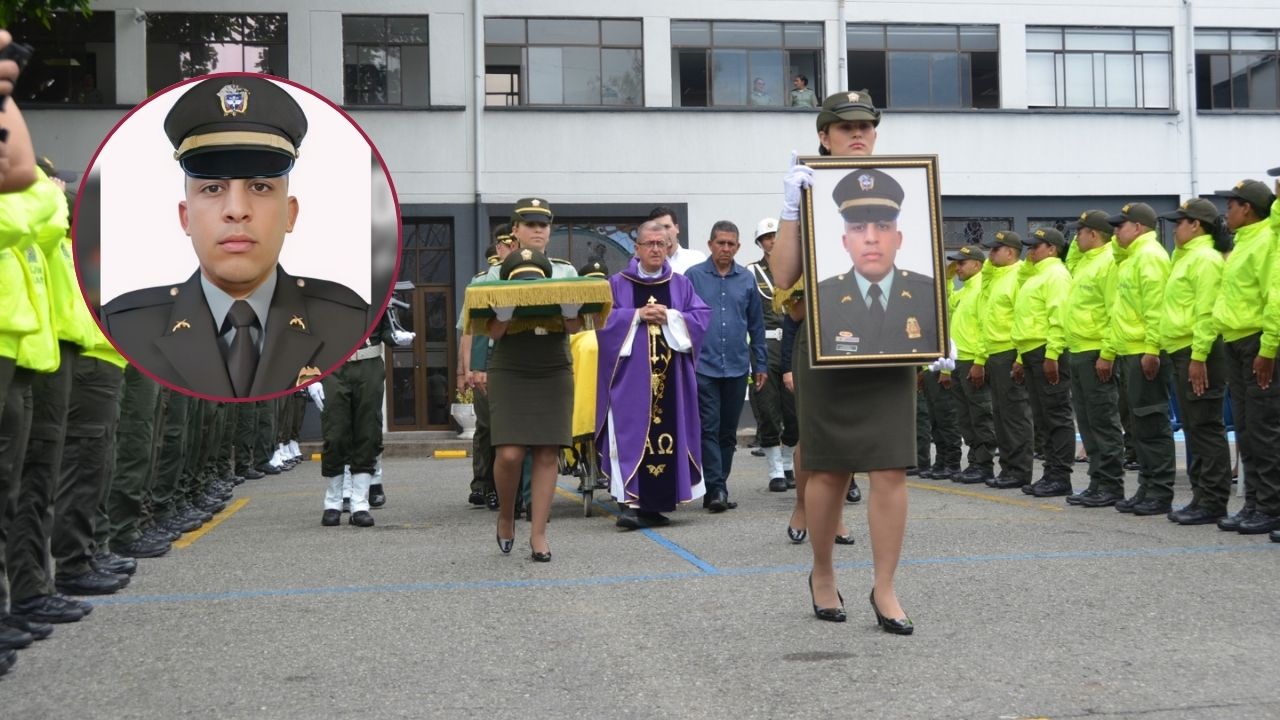 Así fue la despedida del Subintendente Jonathan Sossa Naranjo | Minuto30