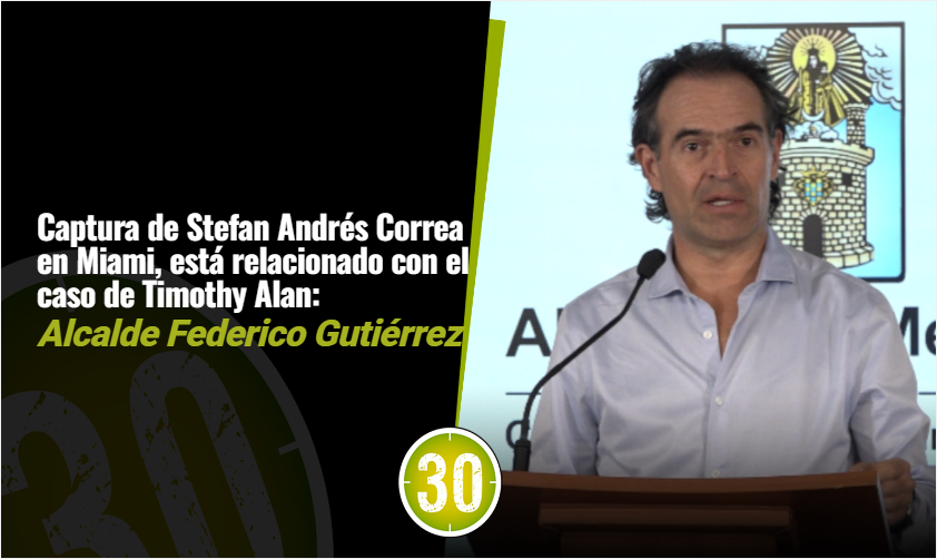 Capturado Stefan Andrés Correa se relaciona con Timothy Alan