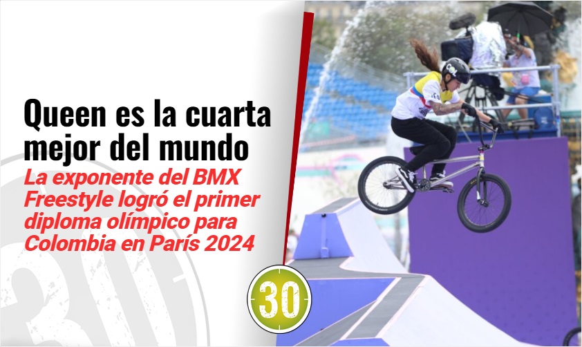 Desde un país sin pista para el BMX Freestyle, Queen ganó el primer ...