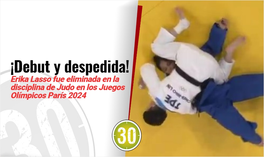 Debut y despedida para Érika Lasso en el Judo de los Olímpicos | Minuto30