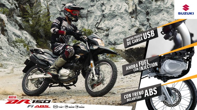 Nueva Suzuki DR150 FI ABS: Tecnología inédita para la aventura en Moto | Minuto30