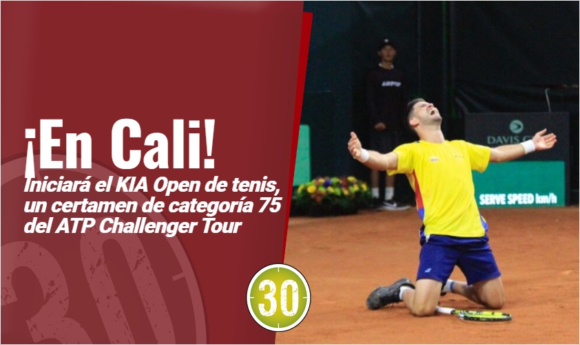 Cali se prepara para el KIA Open de tenis - Minuto30