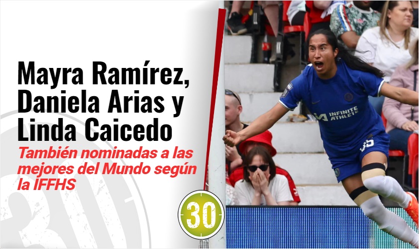 Mayra Ramírez, Daniela Arias y Linda Caicedo también están nominadas a ...