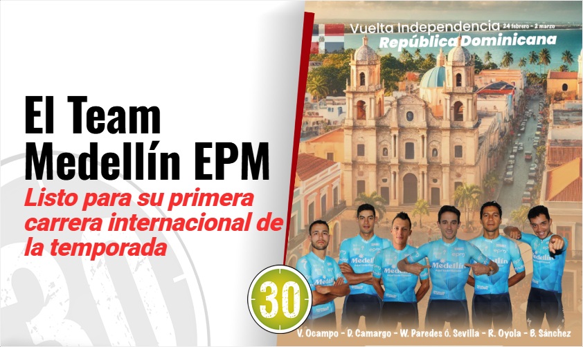 El Team Medellín EPM listo para su primera carrera internacional de la ...