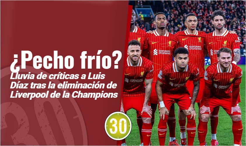¿Pecho frío? Lluvia de críticas a Luis Díaz tras la eliminación de ...